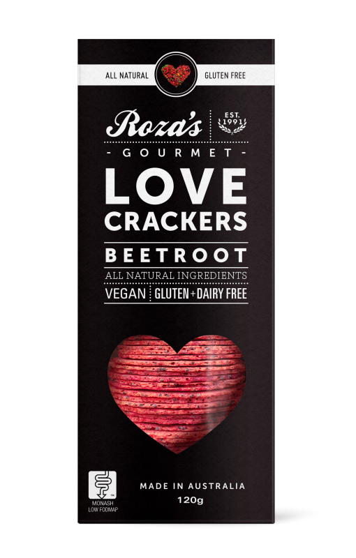 Love Crackers - Gluten Free, Vegan, Dairy Free | Roza's Gourmet
